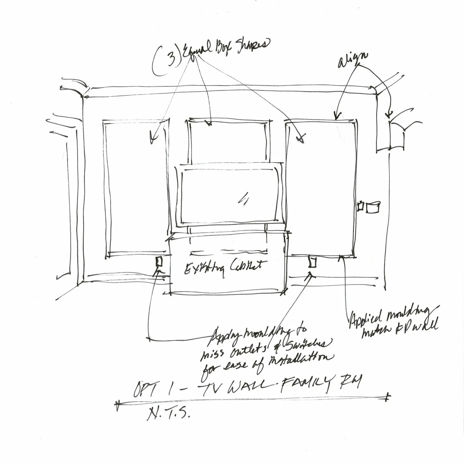 Opening Up a Wall Between Living Room and Family Room — DESIGNED