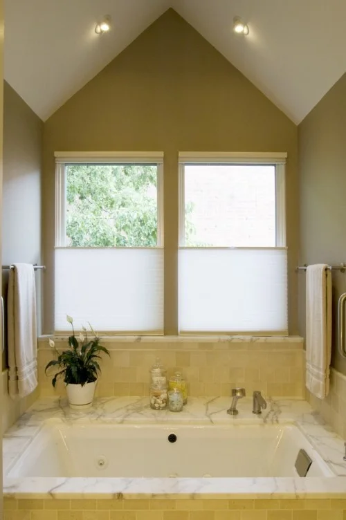 Regain Your Bathroom Privacy & Natural Light w/This Window Treatment ...