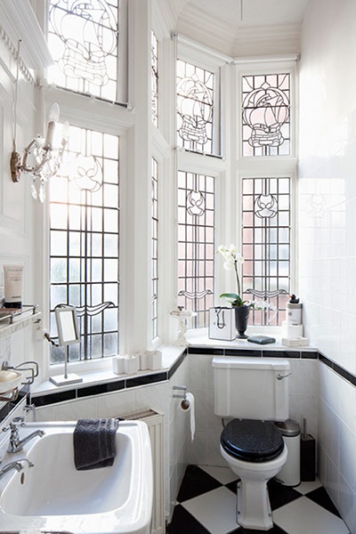 Regain Your Bathroom Privacy & Natural Light w/This Window Treatment ...