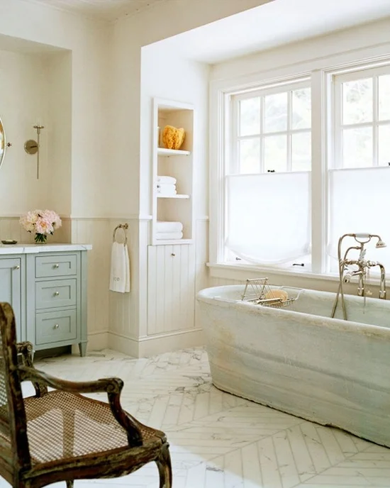 Regain Your Bathroom Privacy & Natural Light w/This Window Treatment ...