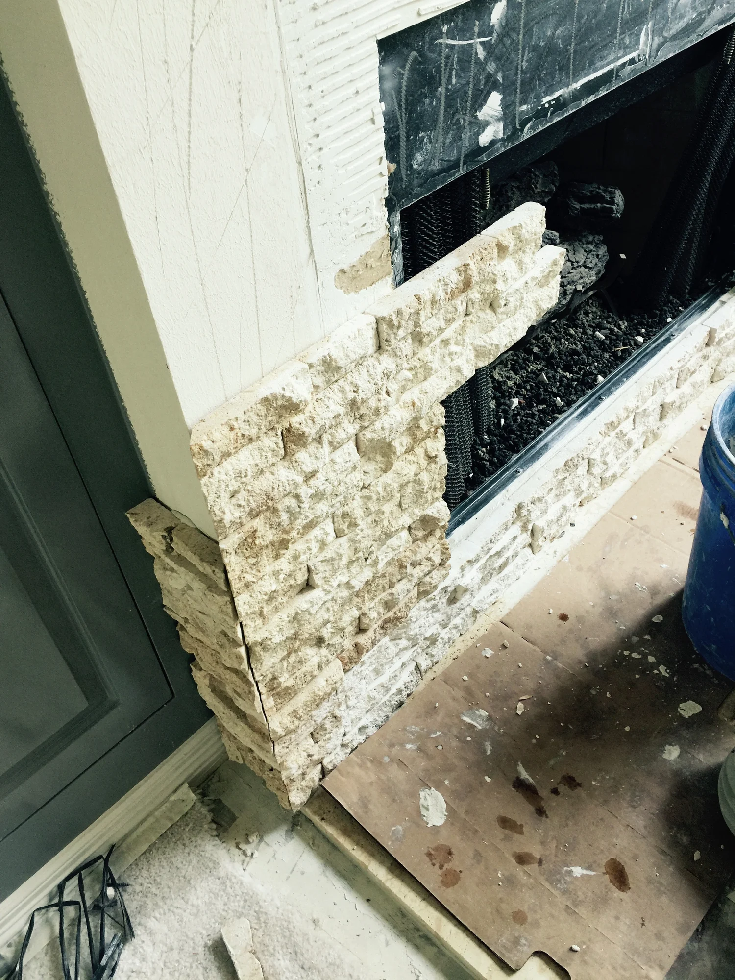 Your Fireplace Wall's Finish: Consider This Important Detail With Tile ...