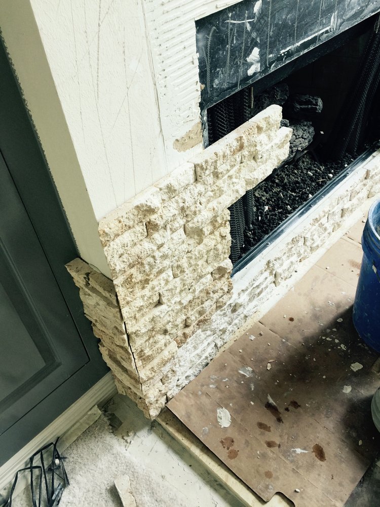 Your Fireplace Wall's Finish: Consider This Important Detail With Tile ...