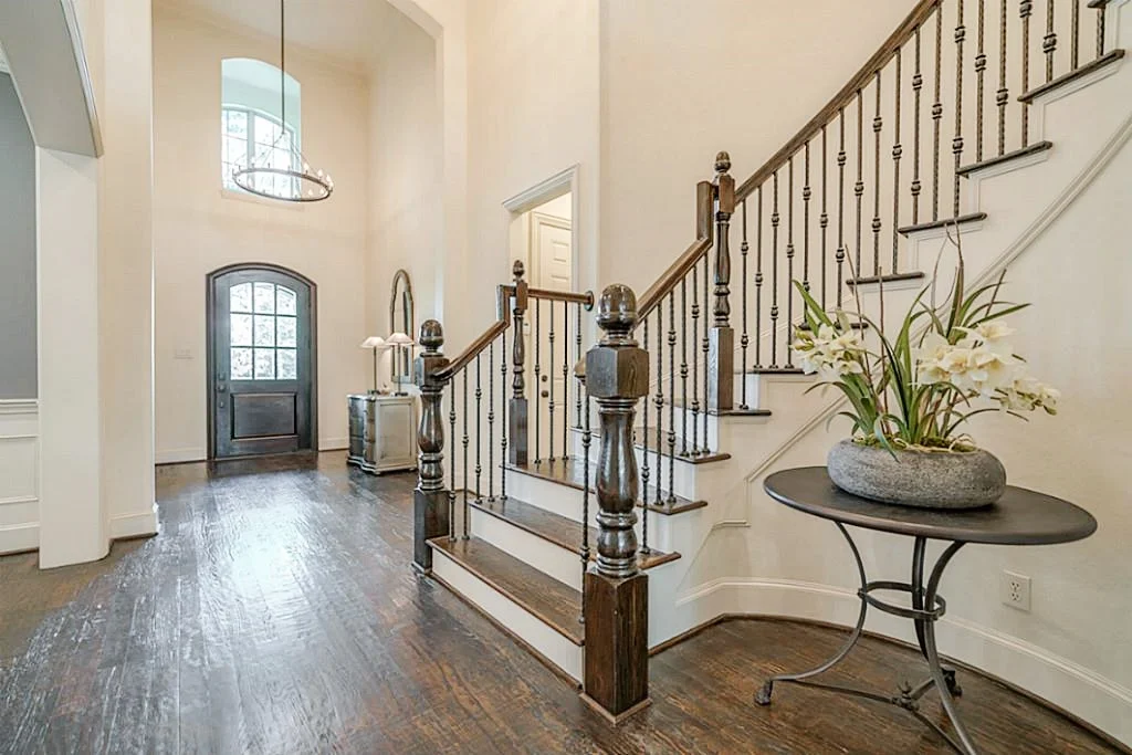 BEFORE & AFTER - A dark, gold-toned home gets a fresh new look — DESIGNED