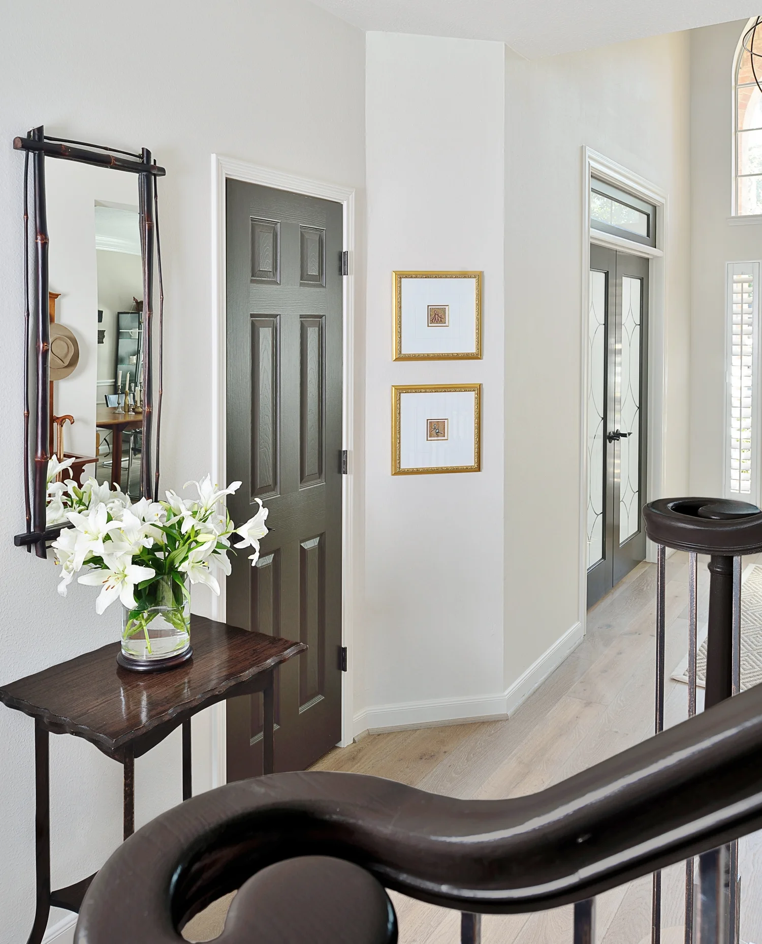 Paint Or Stain Your Doors Dark To Add Some Dramatic Punctuation In Your ...