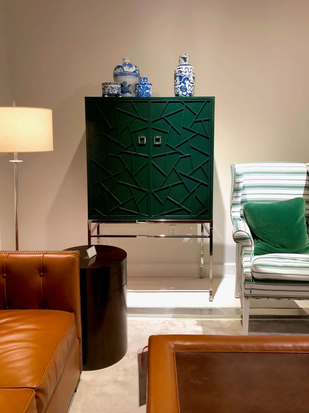 How To Decorate The Top Of A Cabinet And Not Designed