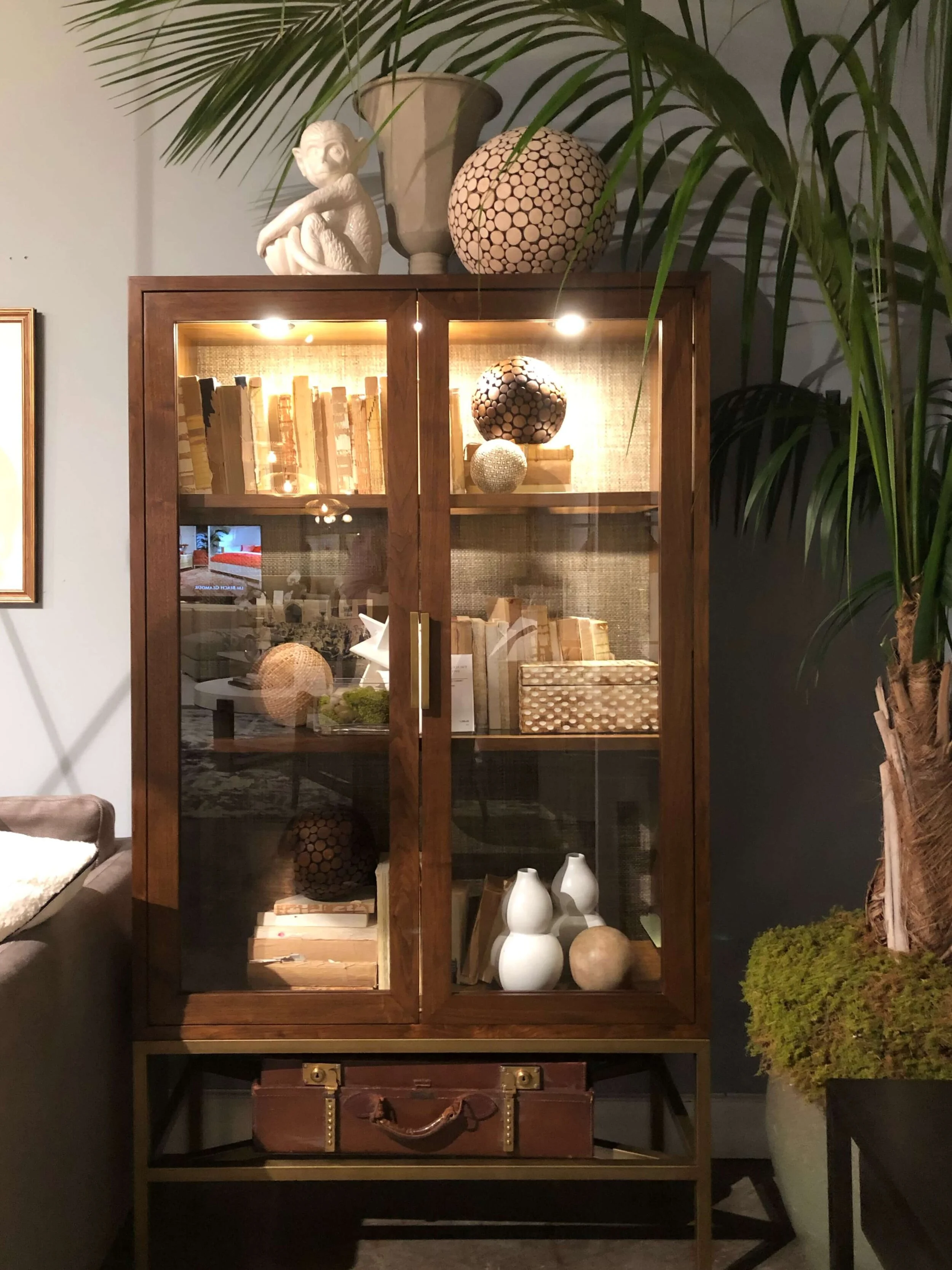 How To Decorate The Top Of A Cabinet And Not Designed