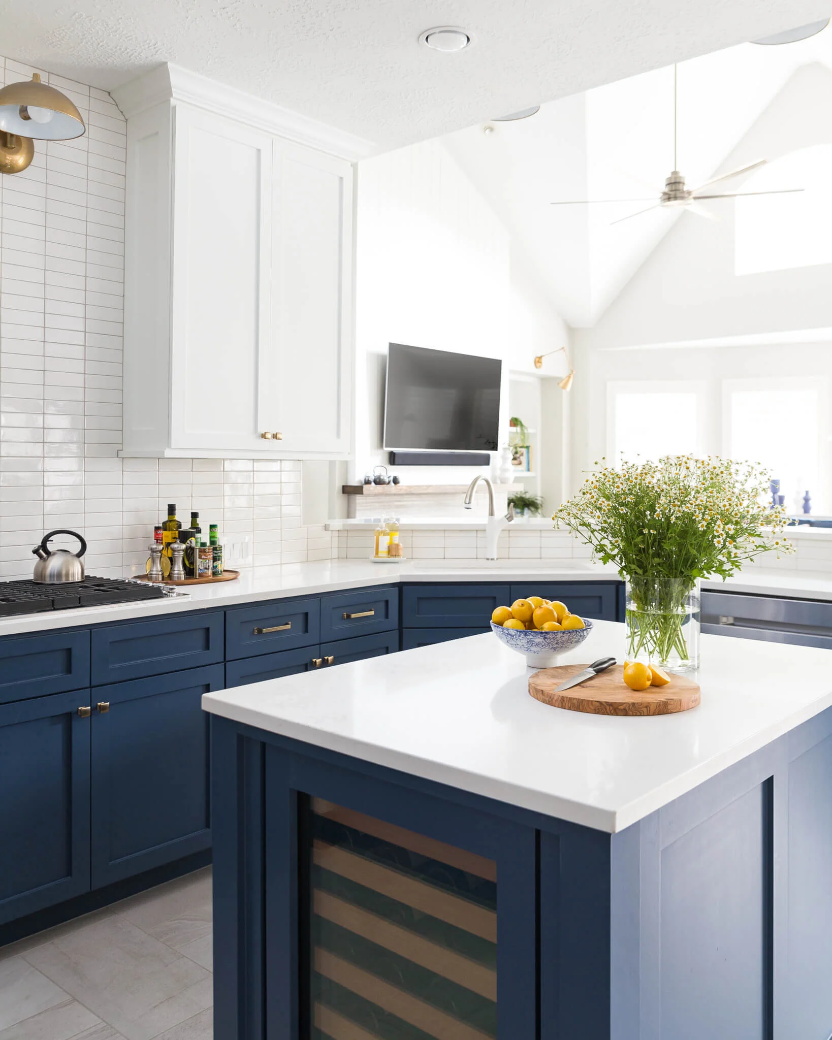 Want a Bigger, Brighter Kitchen? Get the Two-Toned Look! — DESIGNED