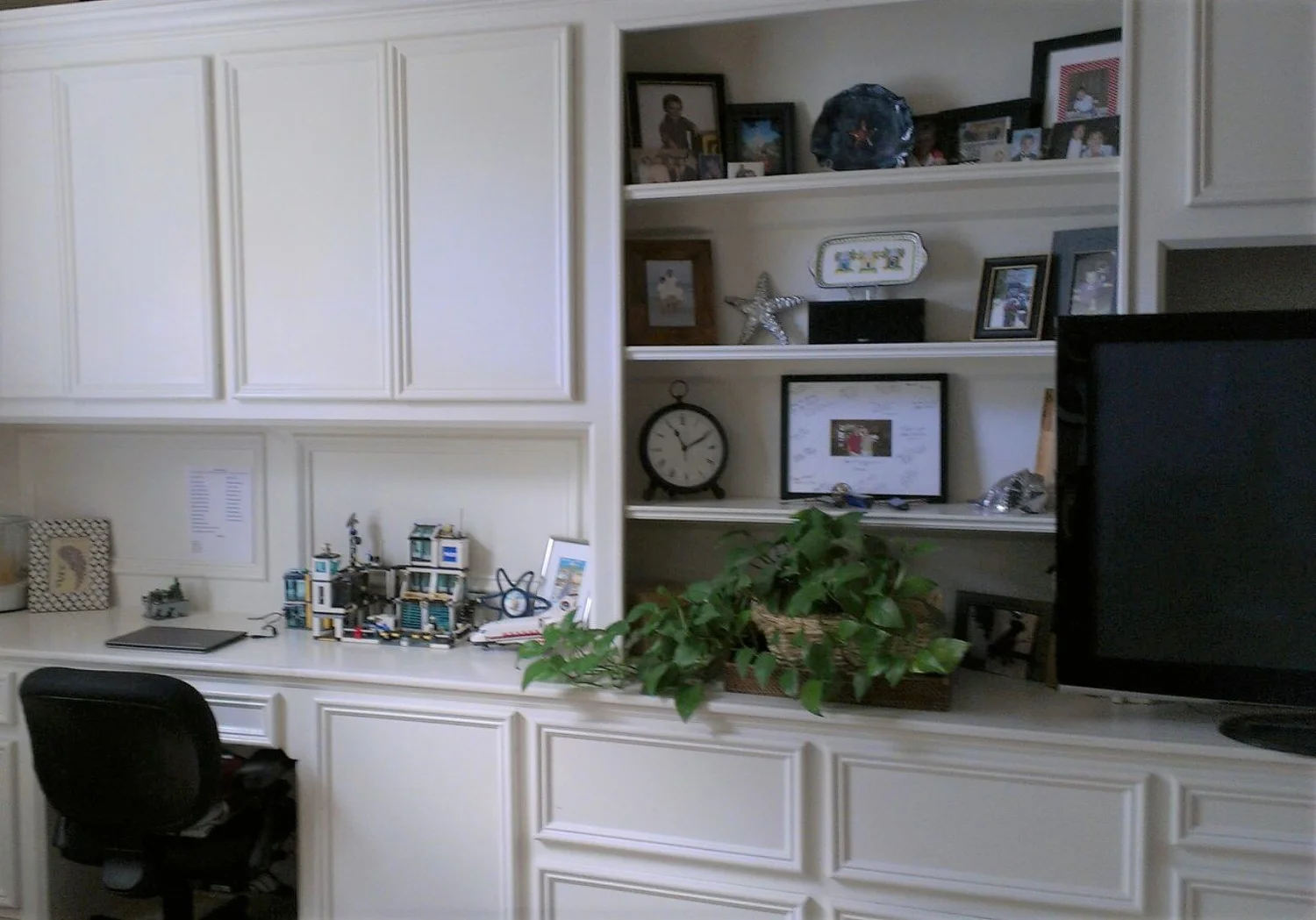 BEFORE AND AFTER - How To Update Your Deep Cabinetry To House A Big ...