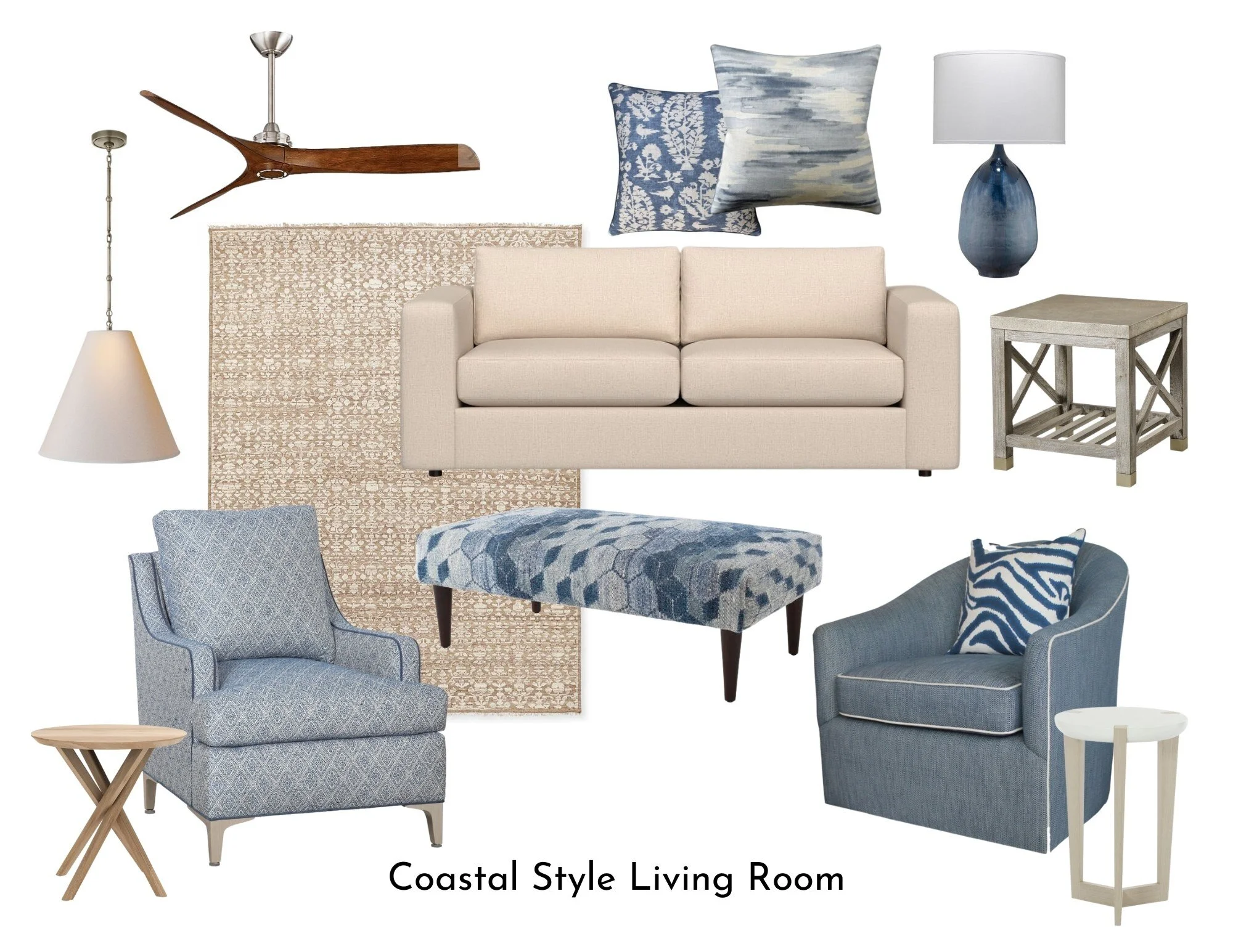 A Coastal Style for a Home with Lots of Orange Tone Wood — DESIGNED