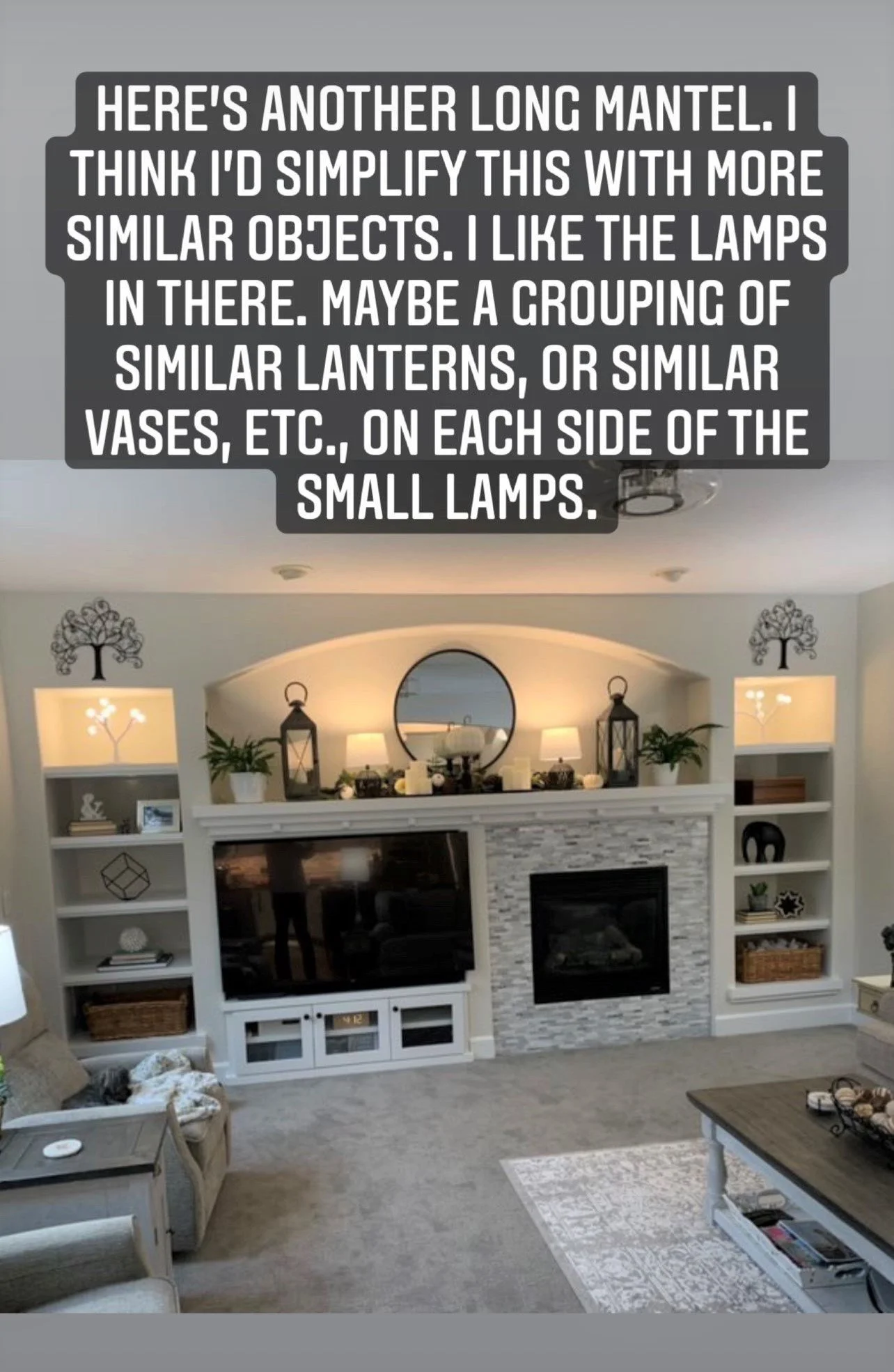 3 Ways to Decorate Extra Wide Fireplace Mantels [Examples Included ...