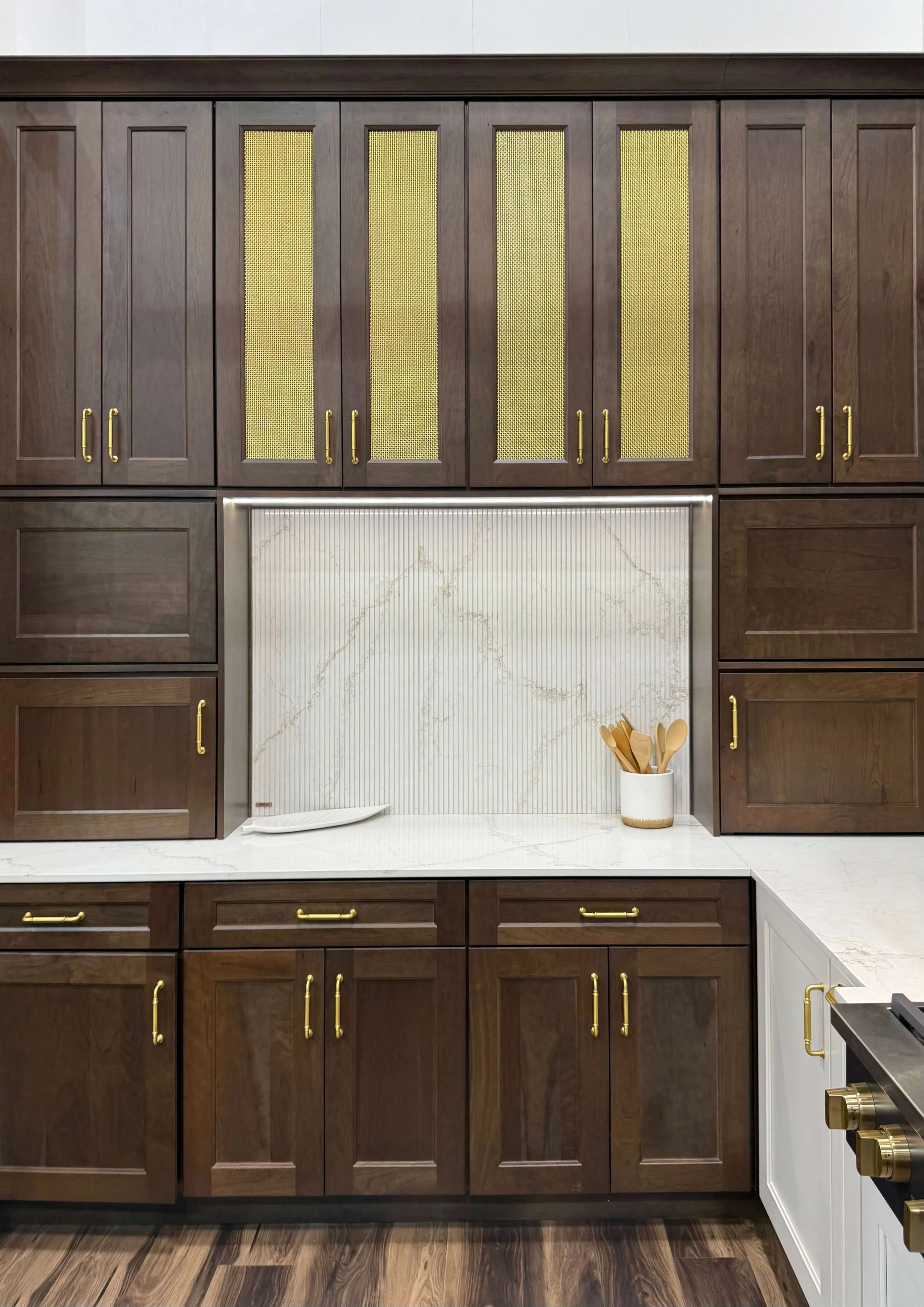 5 Ways to Make a Wall of Boring Cabinetry More Interesting — DESIGNED