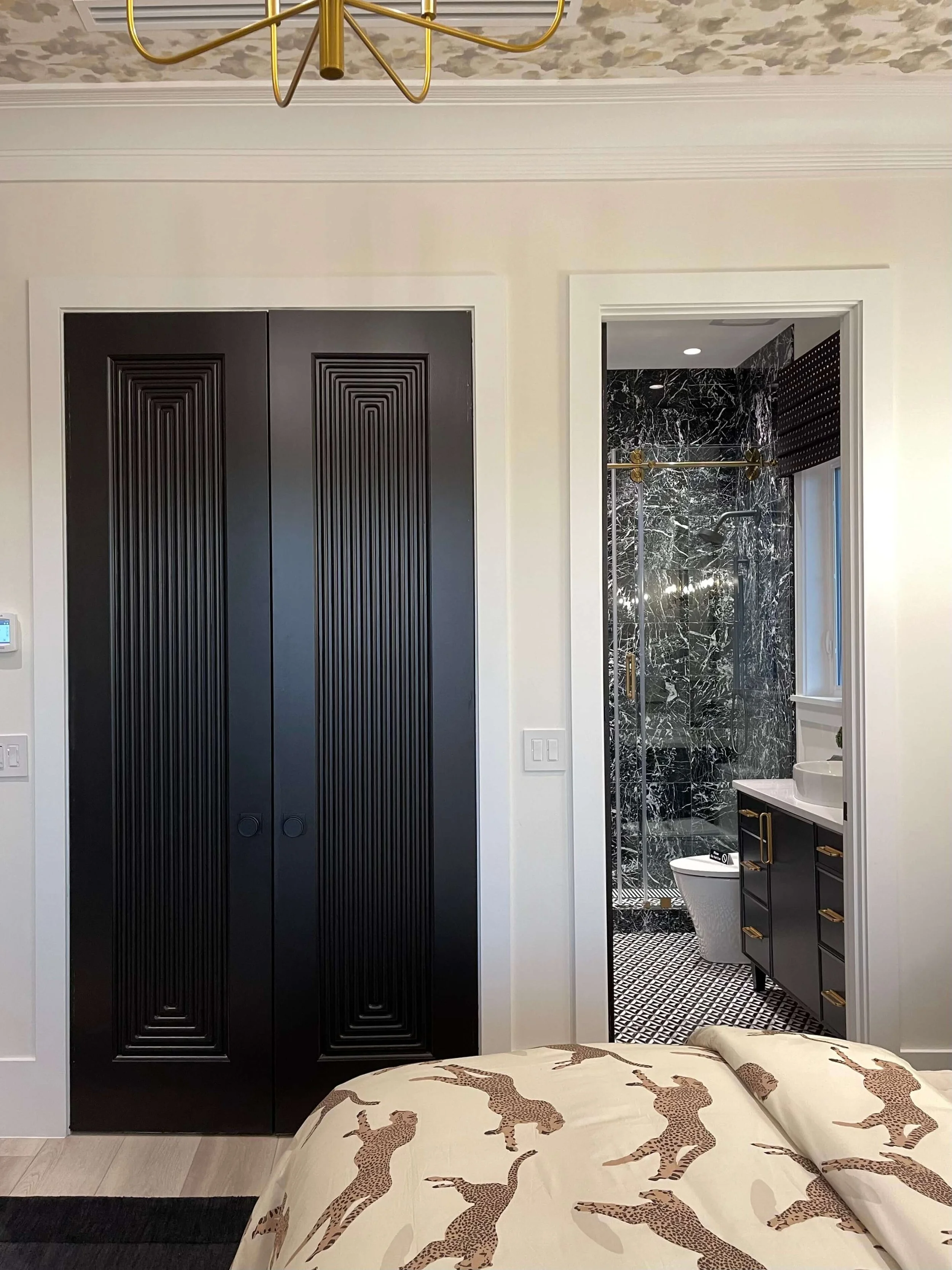 Paint Or Stain Your Doors Dark To Add Some Dramatic Punctuation In Your ...