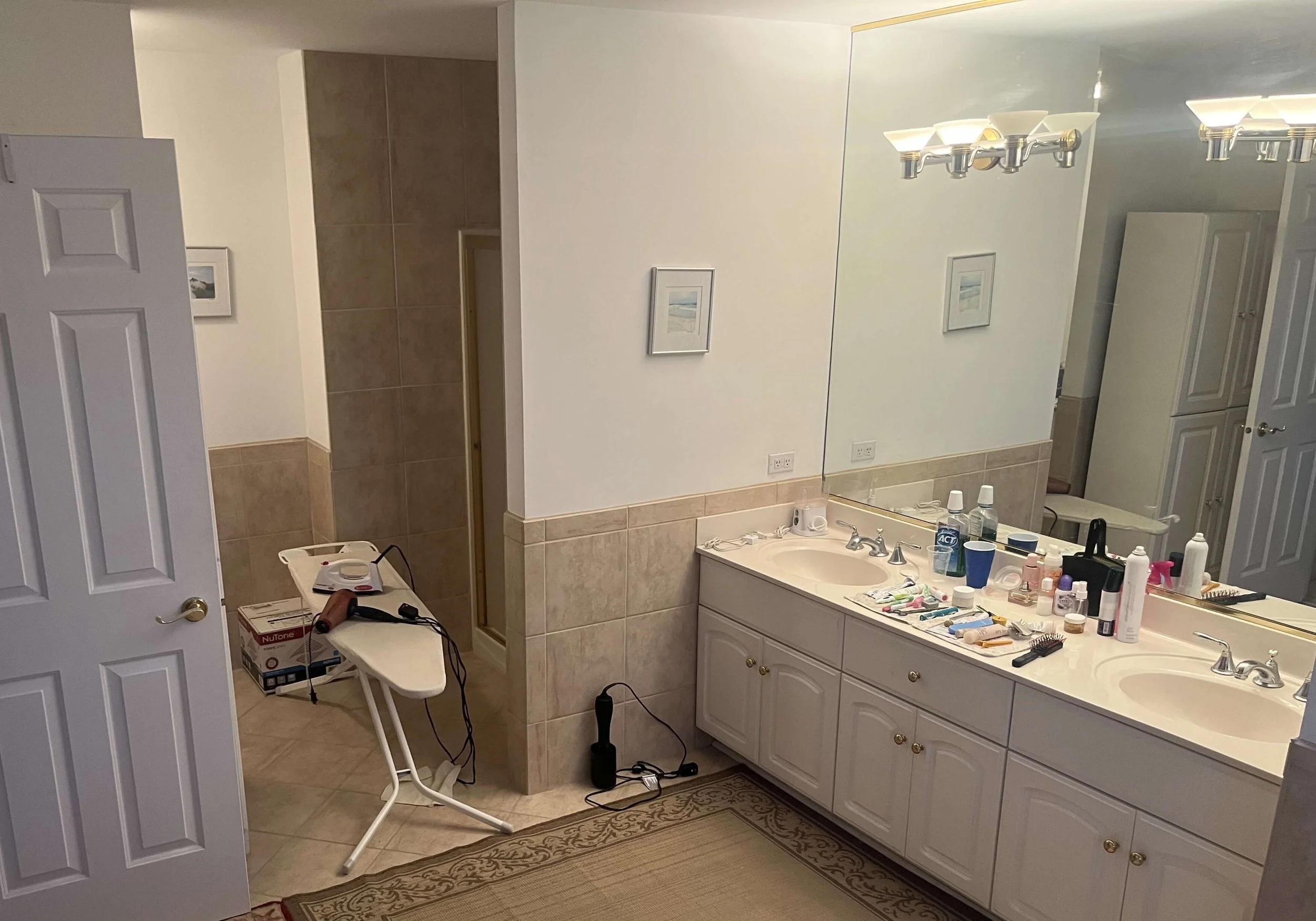 Primary Bath and Hall Bath Get an Improved Layout — DESIGNED