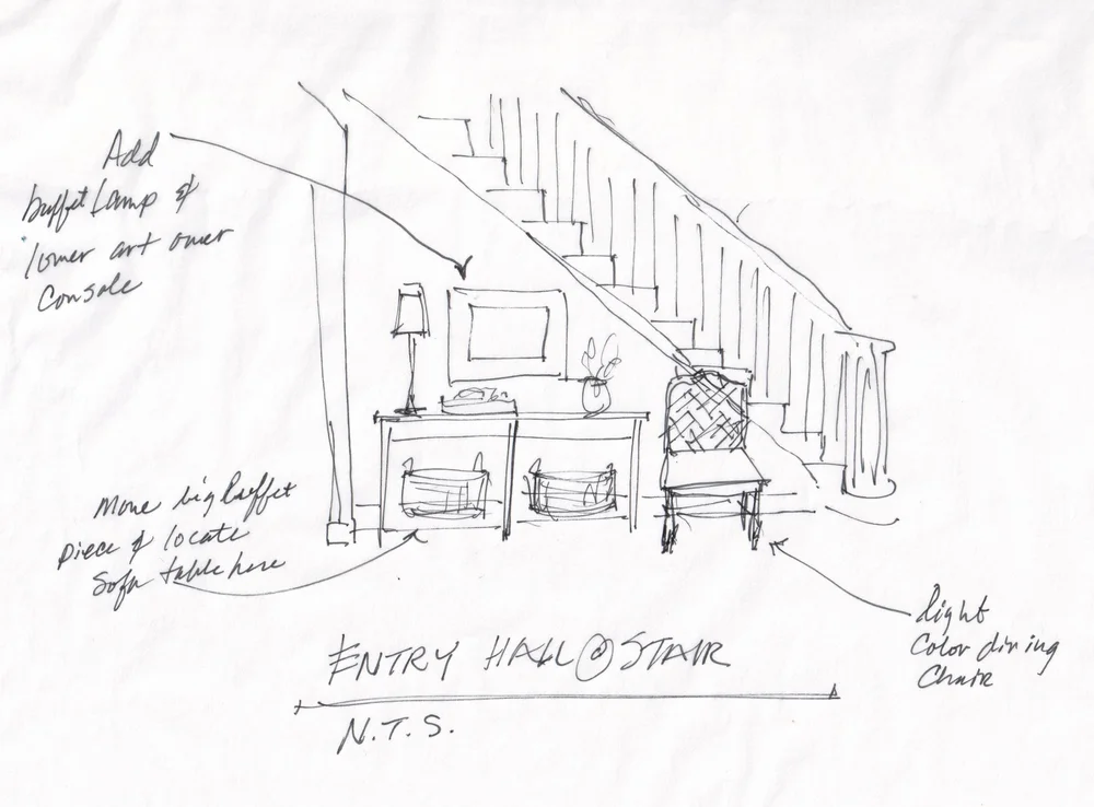 Rearranging the furniture might be all it takes! [Dining Room and Entry ...