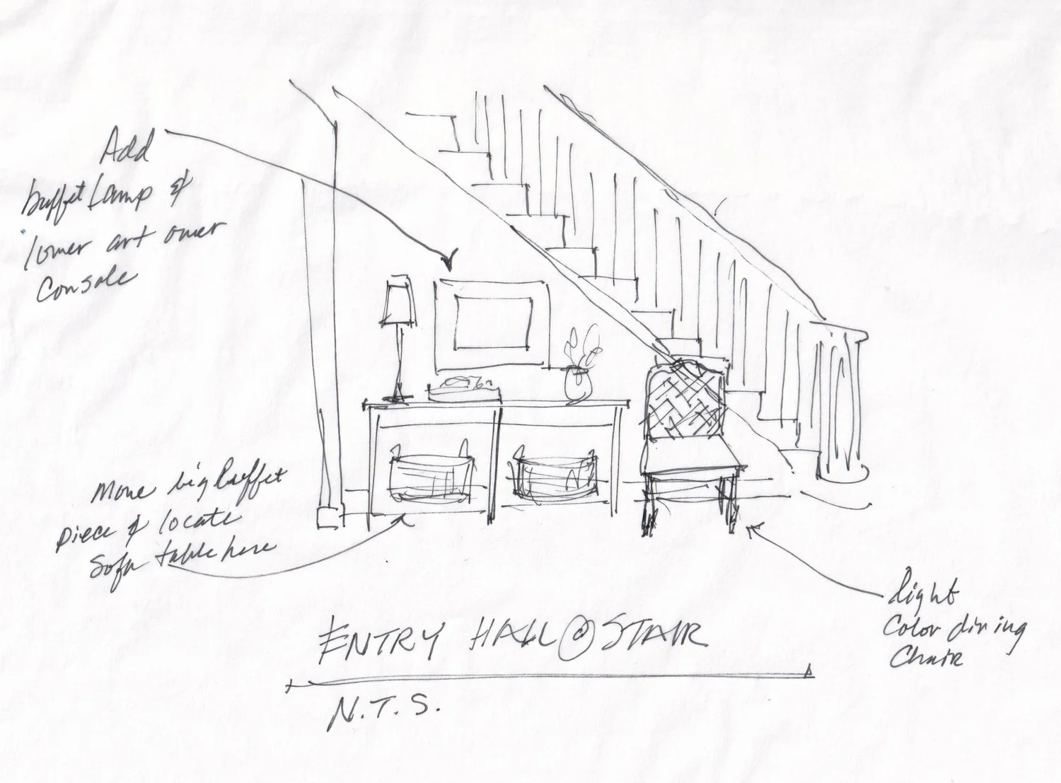 Rearranging the furniture might be all it takes! [Dining Room and Entry ...