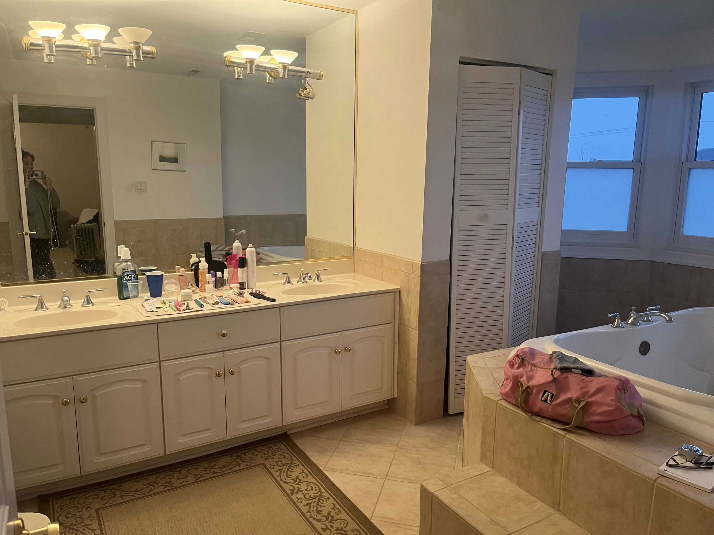 Primary Bath and Hall Bath Get an Improved Layout — DESIGNED