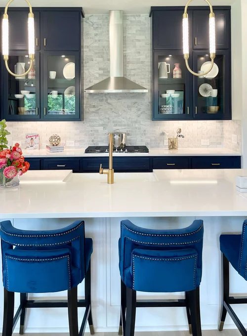 How to Update Short Upper Kitchen Cabinets — DESIGNED