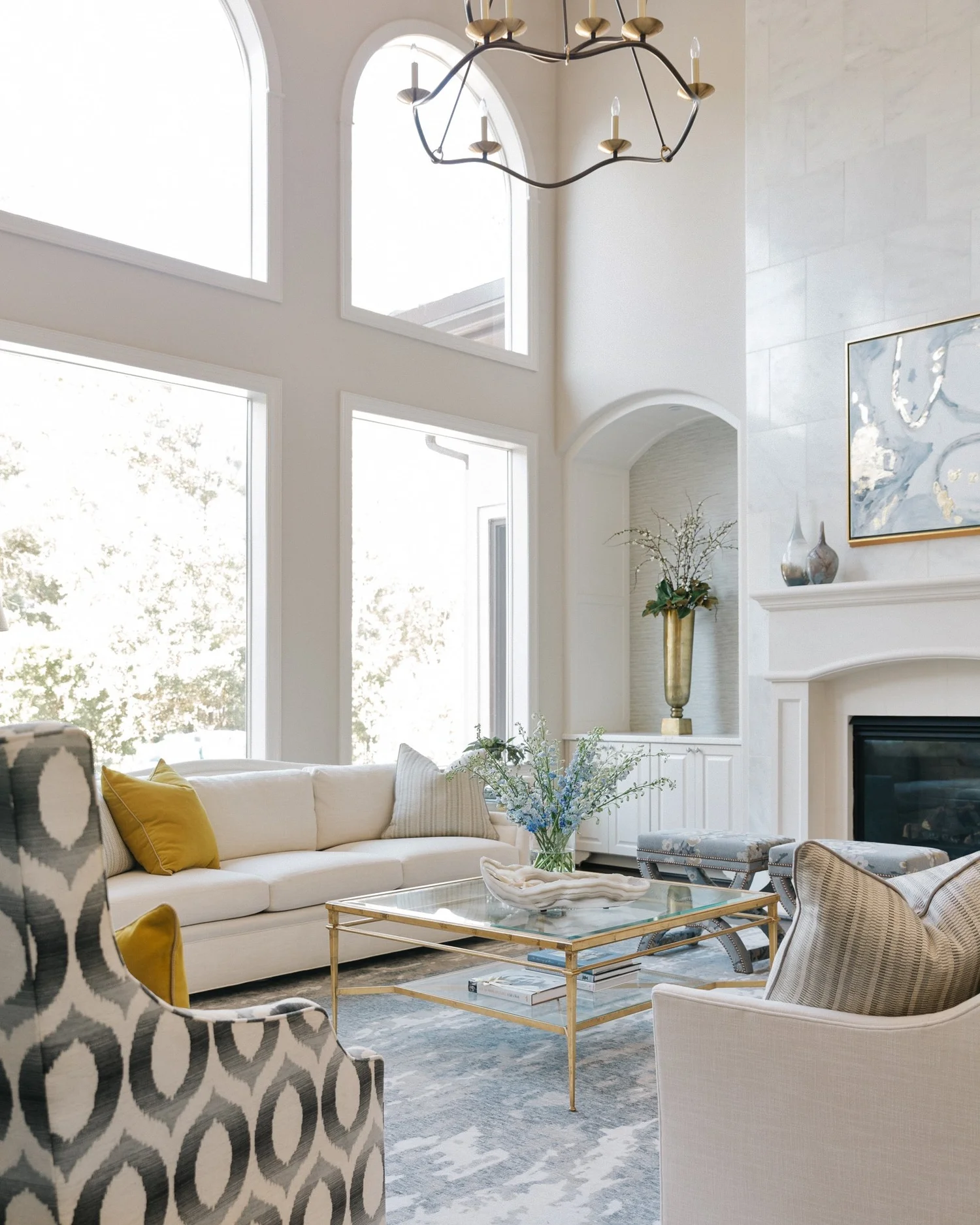 Why You Should Arrange Two Identical Sofas Opposite Of Each Other ...