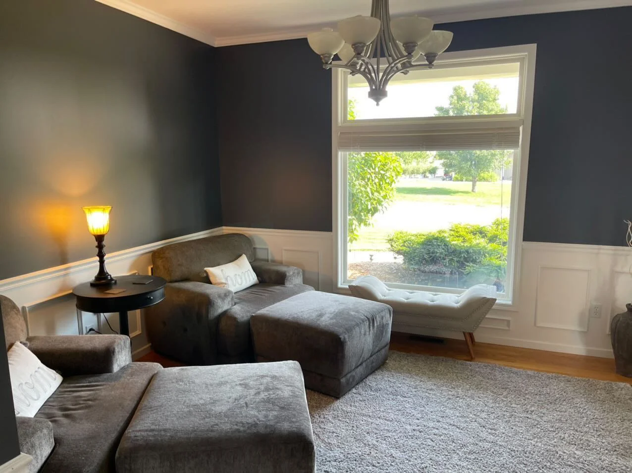Adding Warmth To A Gray Room — DESIGNED