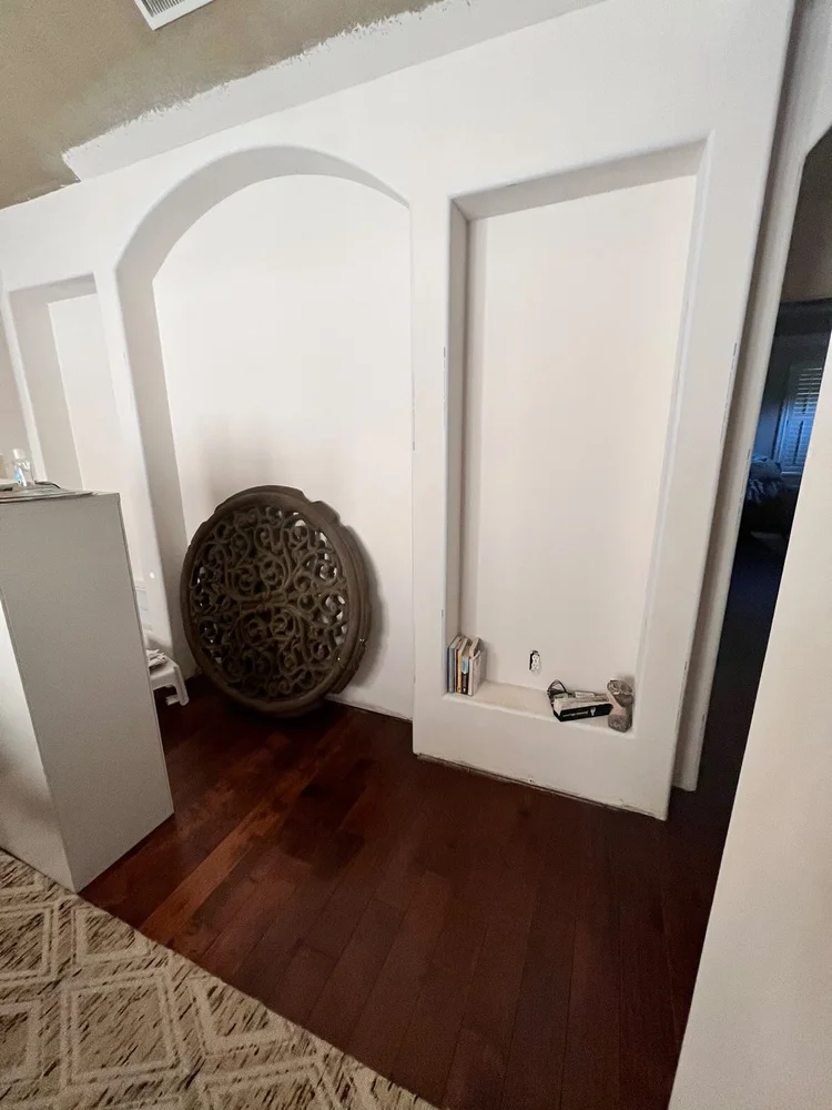Working With Existing Niches in this Home Office Update — DESIGNED