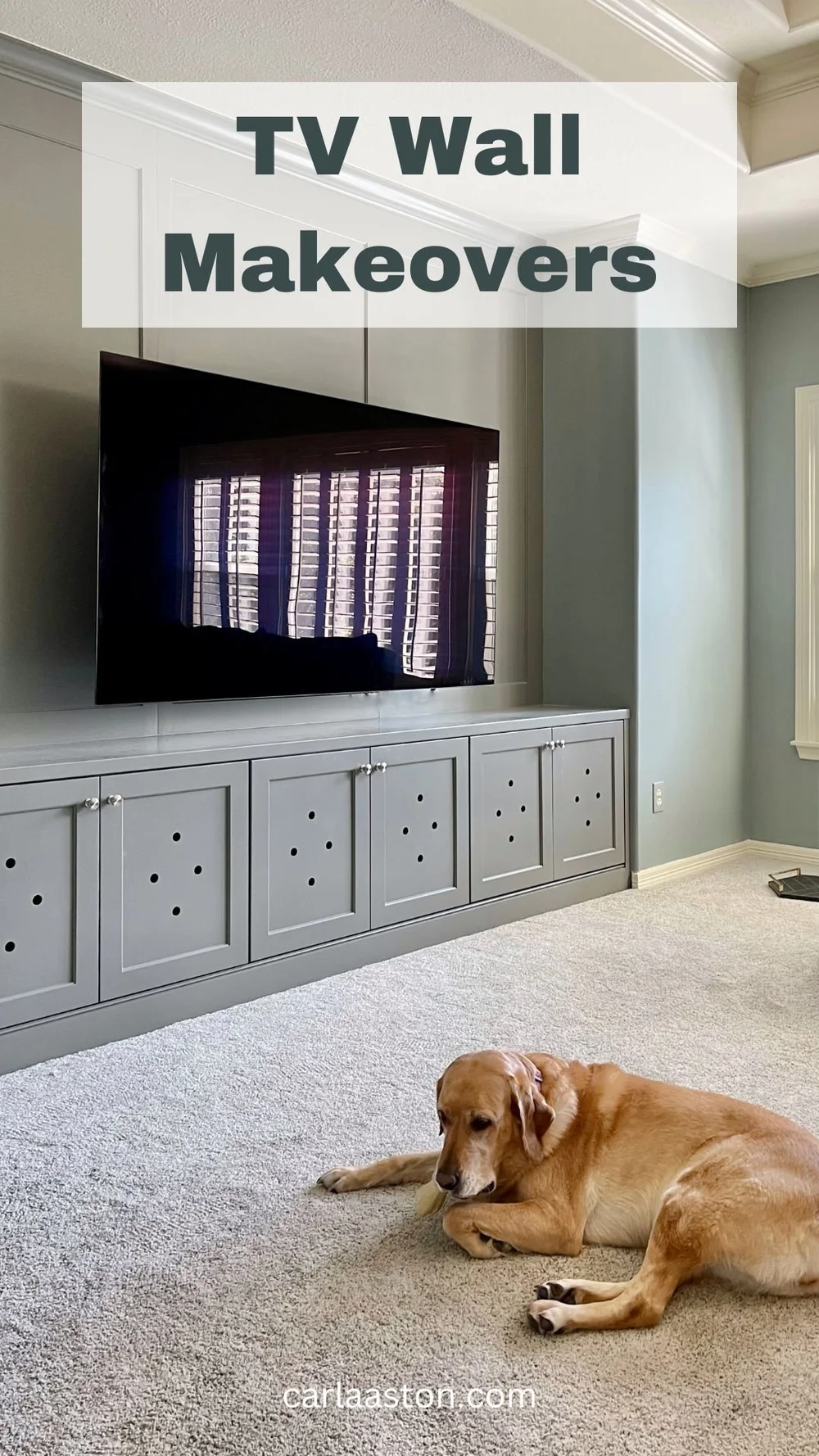 BEFORE AND AFTER - How To Update Your Deep Cabinetry To House A Big ...