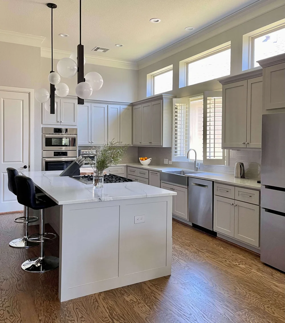 How to Update Short Upper Kitchen Cabinets — DESIGNED