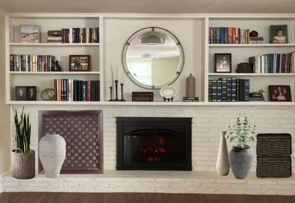 How To Decorate this Fireplace Hearth? — DESIGNED