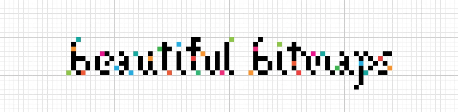 beautifulbitmaps — UPPERCASE