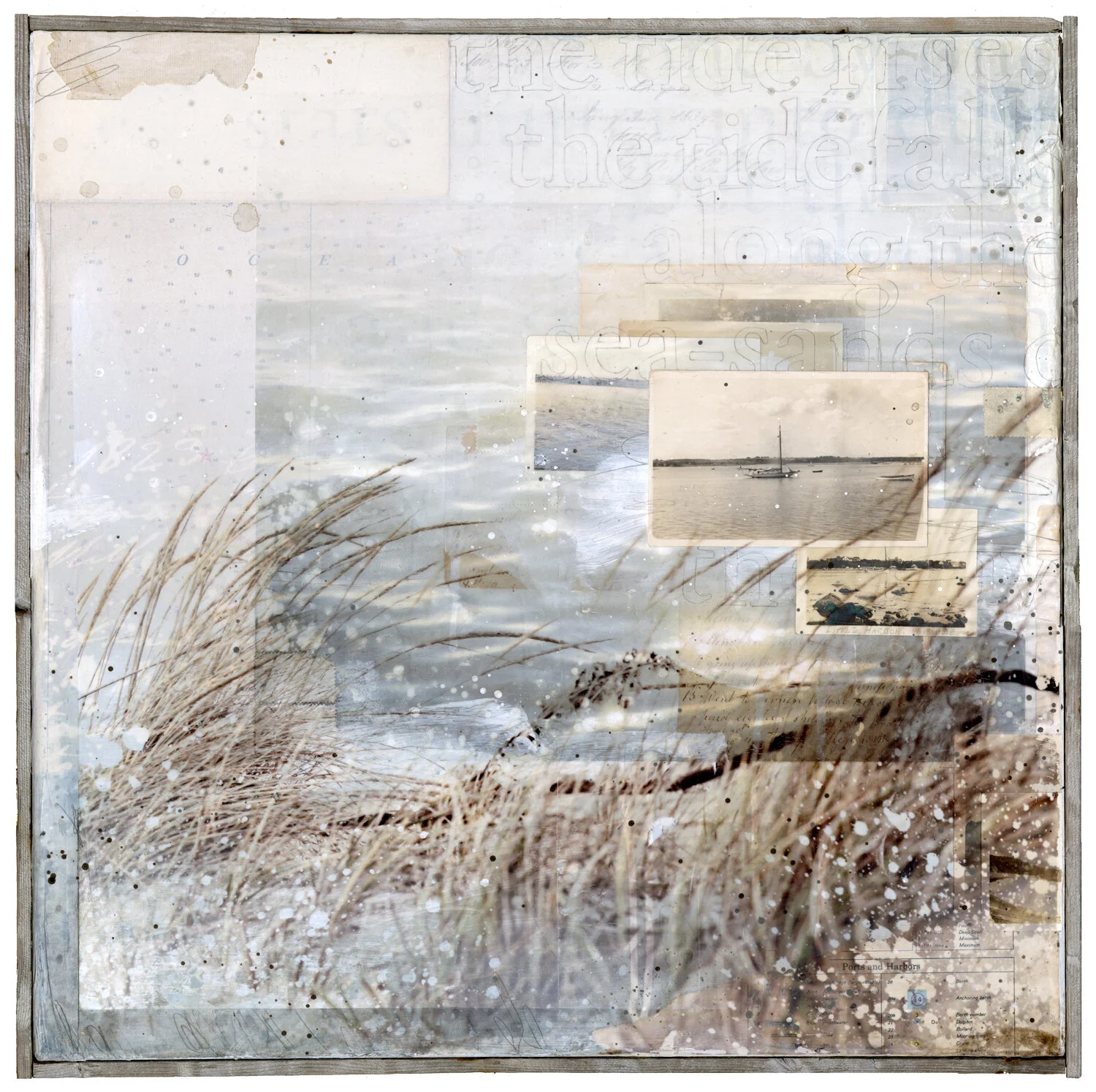 Mixed Media Collage Artwork from Boston New England Artist Mae ...