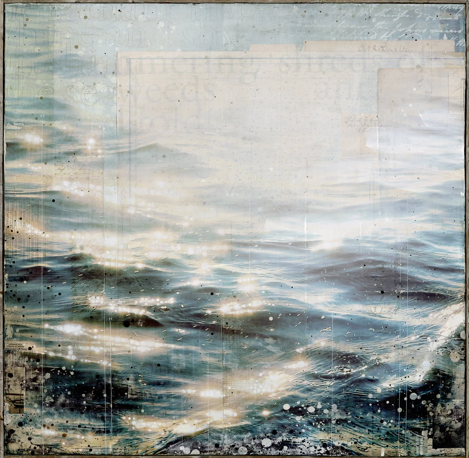 Mixed Media Collage Artwork from Boston New England Artist Mae ...