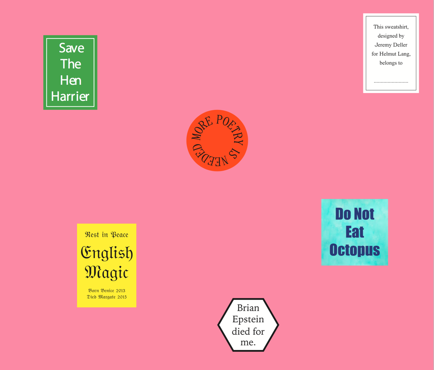 HELMUT LANG x BRTHR x JEREMY DELLER — BRTHR