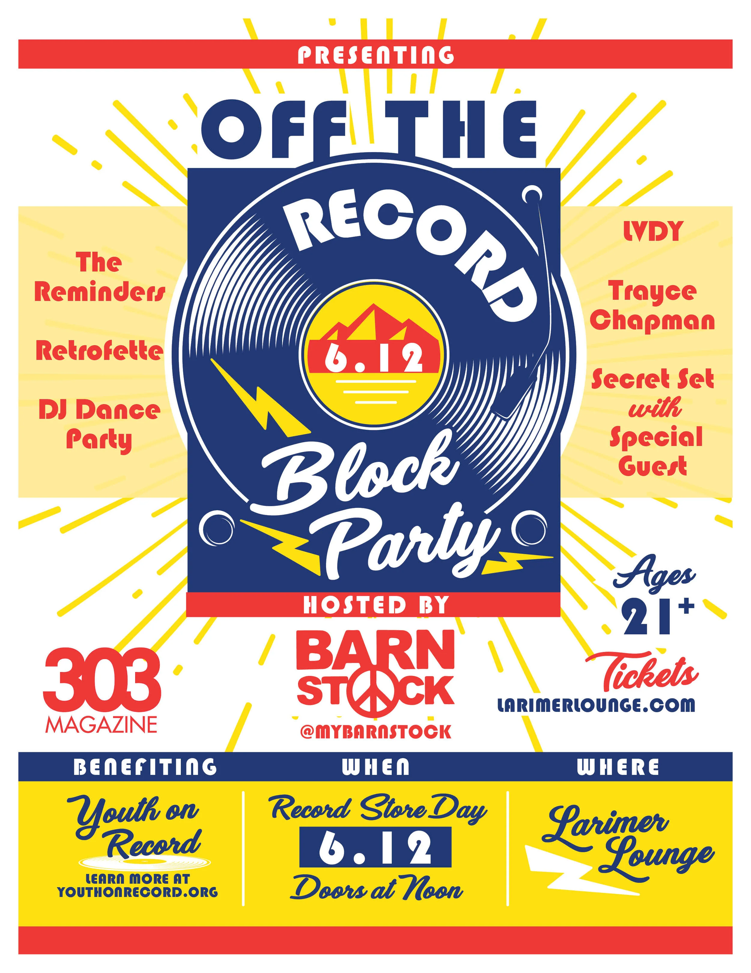 Off The Record Block Party Celebrates Record Store Say At Larimer ...