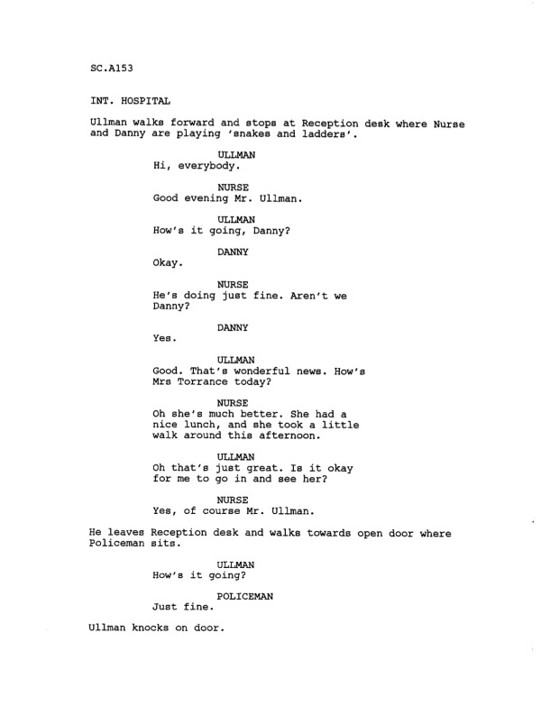 Original Deleted Ending To 'The Shining' Revealed In Lost Script Pages ...