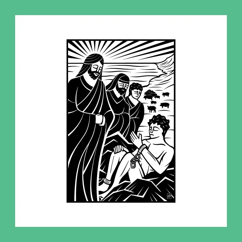 Jesus Heals the Demon-Possessed Man — Paramentics