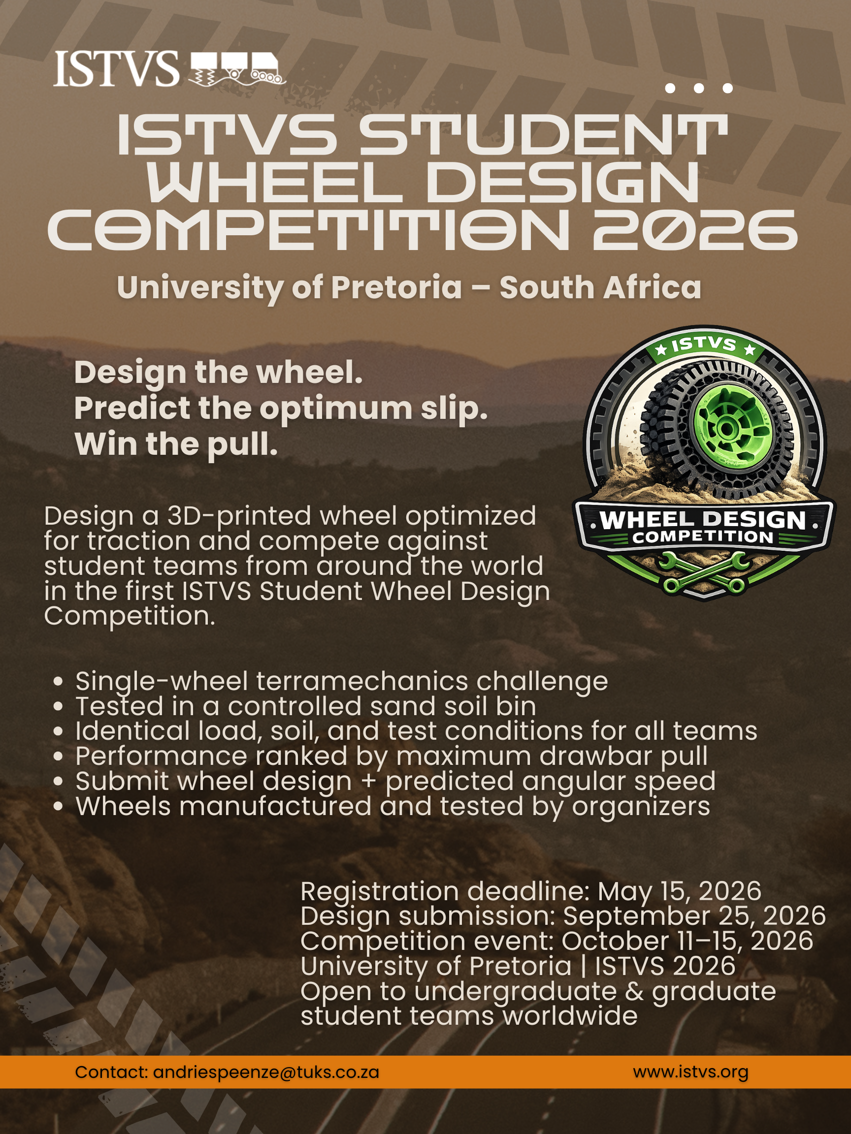 ISTVS Student Wheel Design Competition – ISTVS 2026 — ISTVS