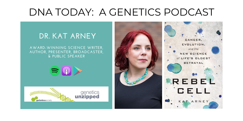 Genetics Unzipped's Dr. Kat Arney Talks "Rebel Cell" — DNA Today