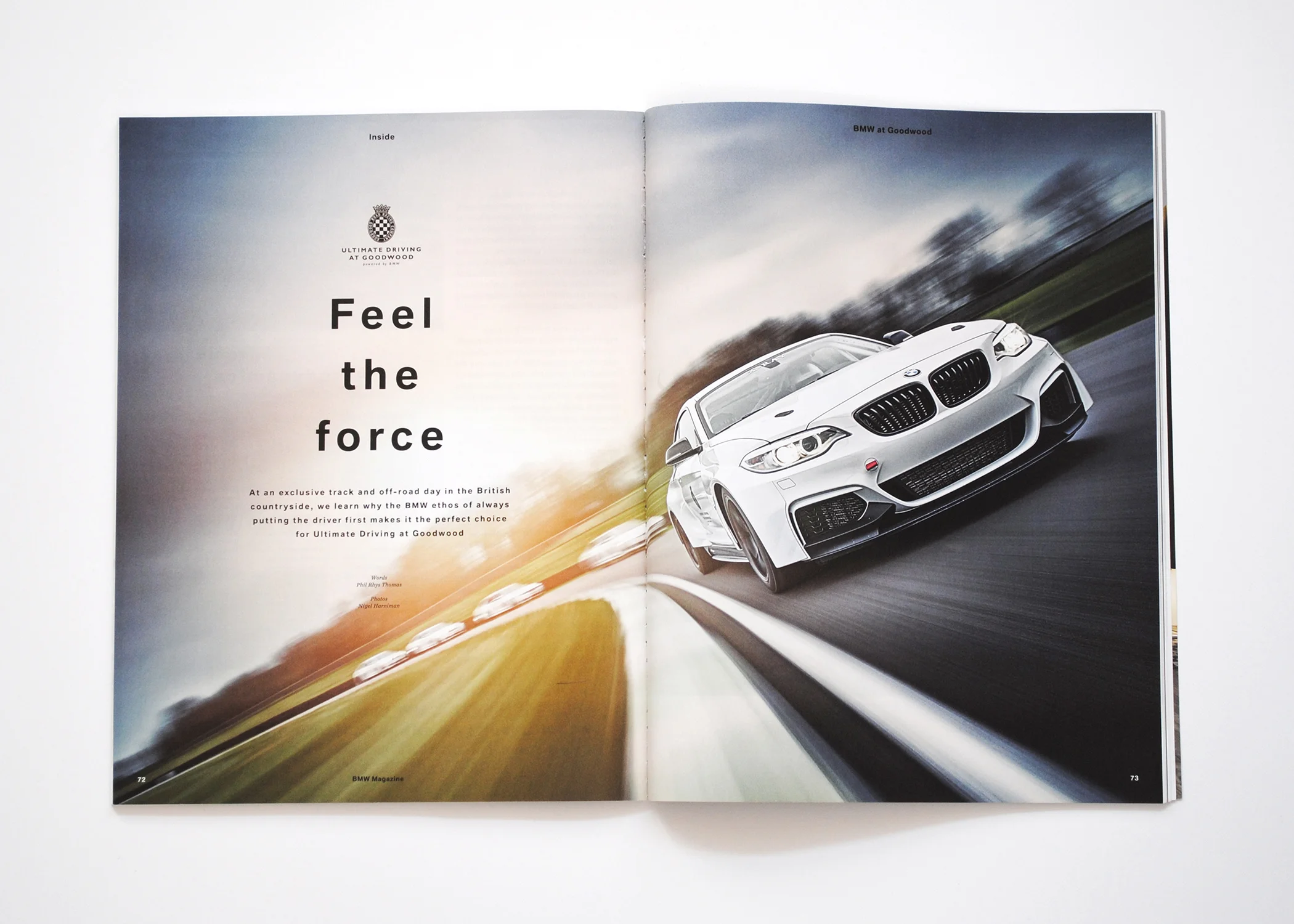 BMW editorial design | Adam Booker