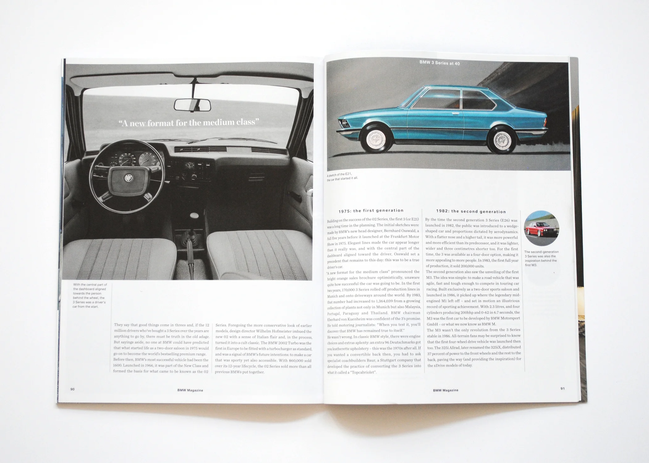 BMW editorial design | Adam Booker