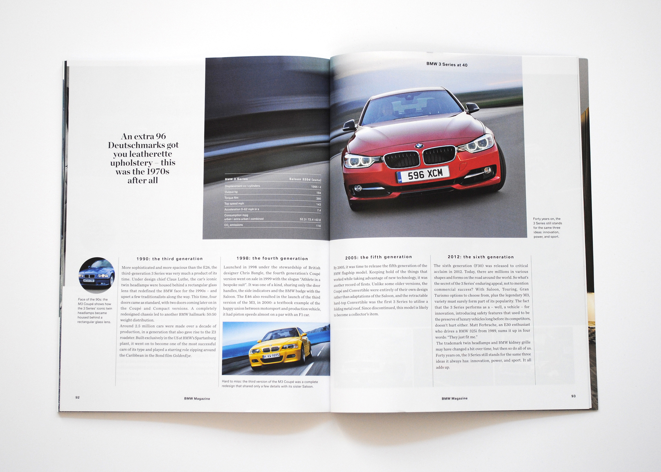BMW editorial design | Adam Booker