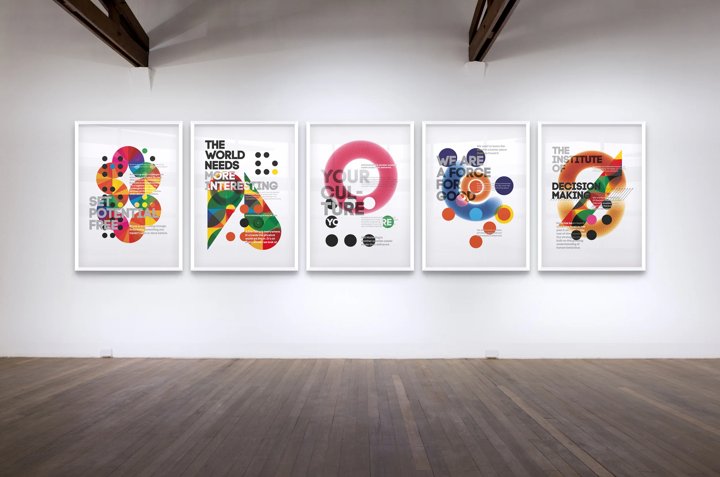Abstract typographic poster designs | Adam Booker