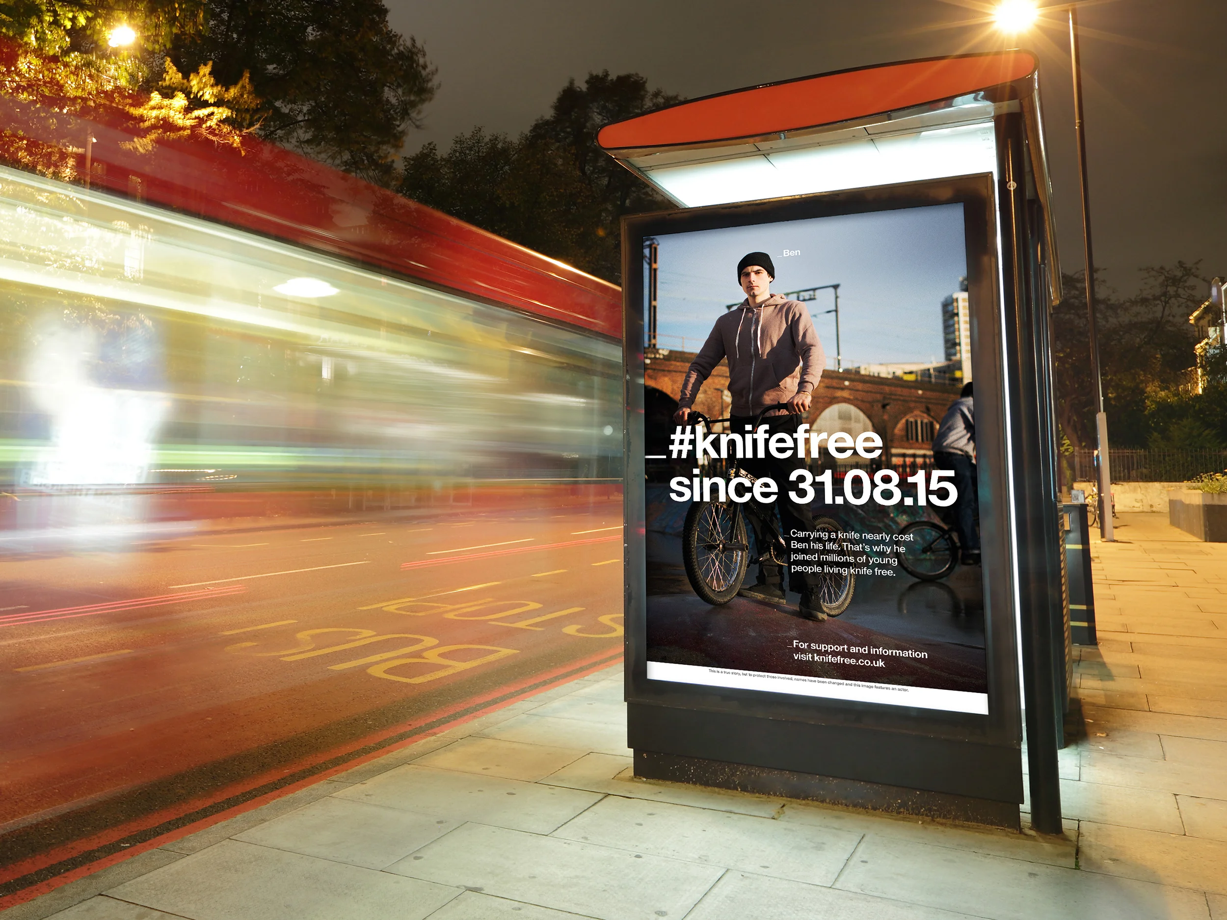 Home Office anti-knife crime campaign | Adam Booker