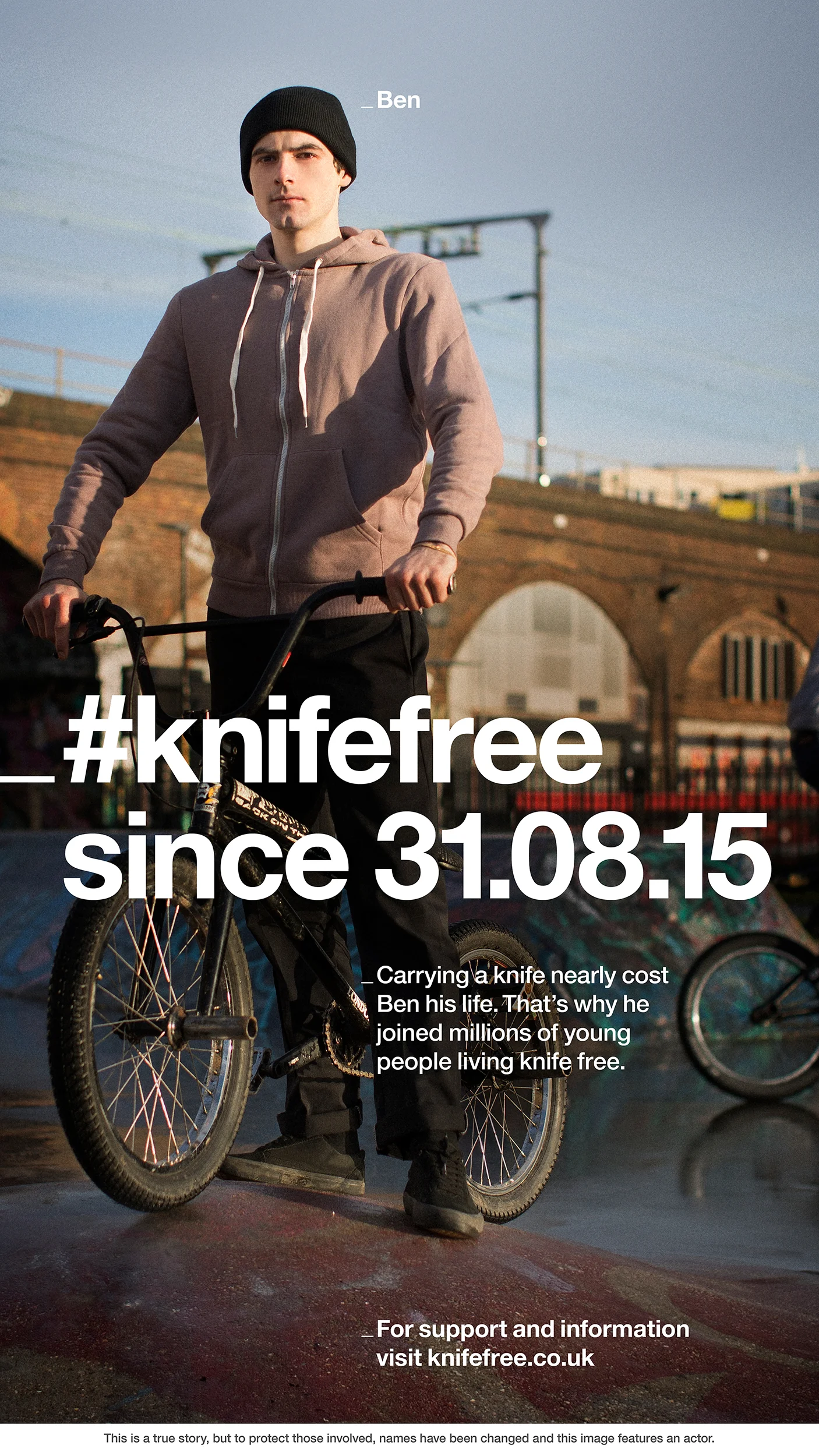 Home Office anti-knife crime campaign | Adam Booker