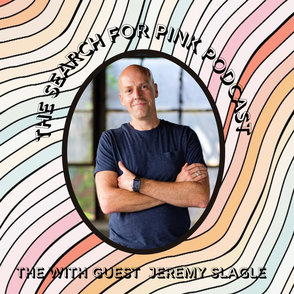 Jeremy joins Rebecca Botter on The Search For Pink Podcast | Slagle Design