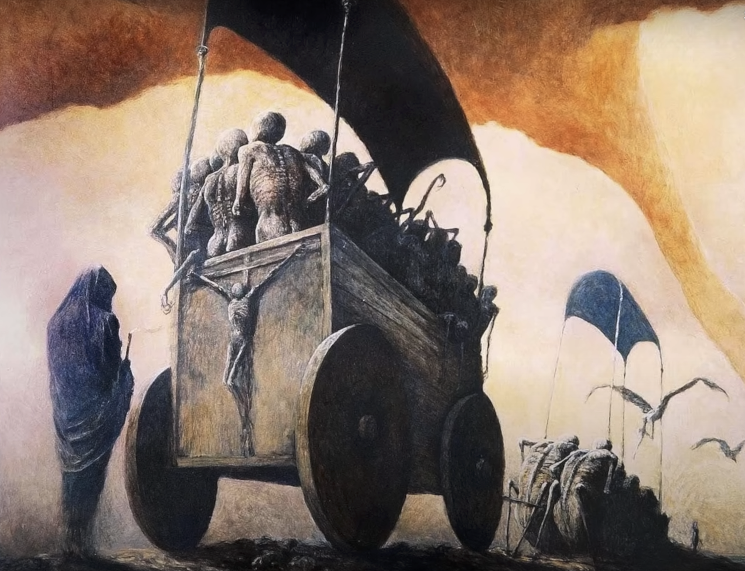 Zdzislaw Beksinski - Polish Horror Painter and Photographer — Studio Q ...