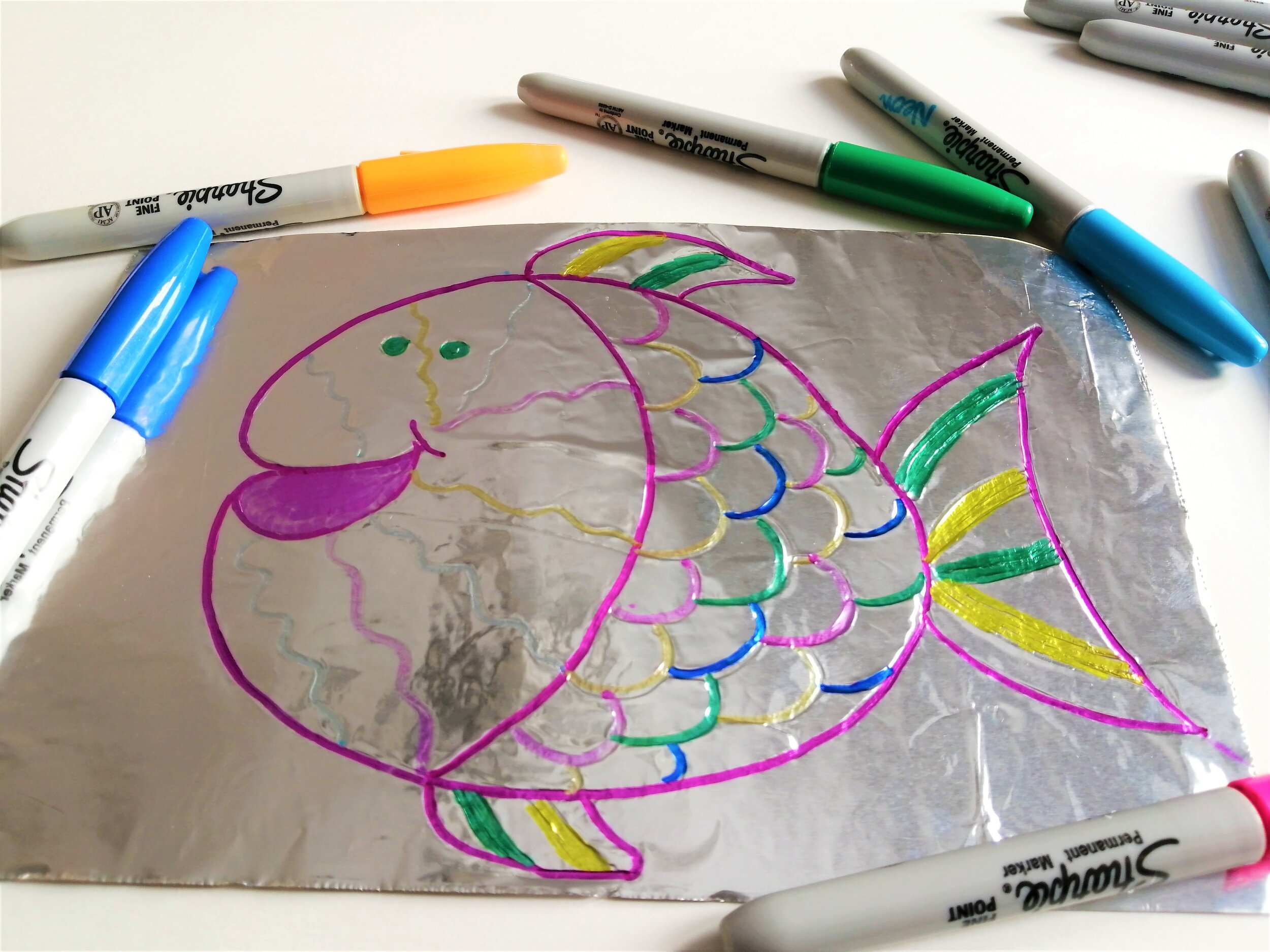 Poisson d’avril tout en relief — Je suis une maman