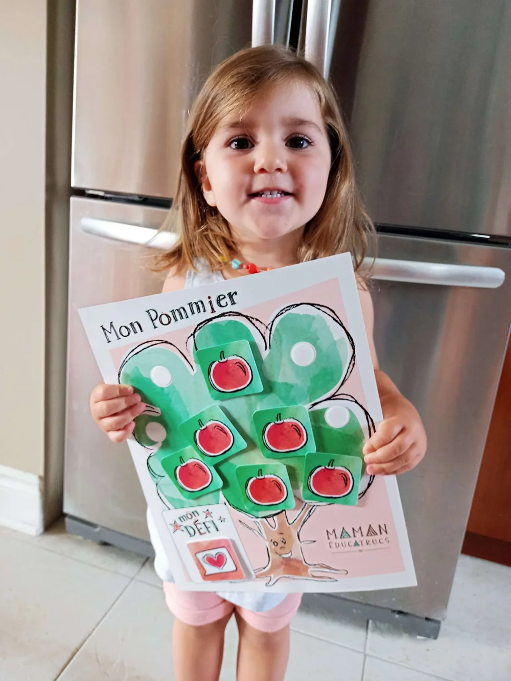 Mon pommier, le tableau de motivation de MamanÉducatrucs — Je suis une ...
