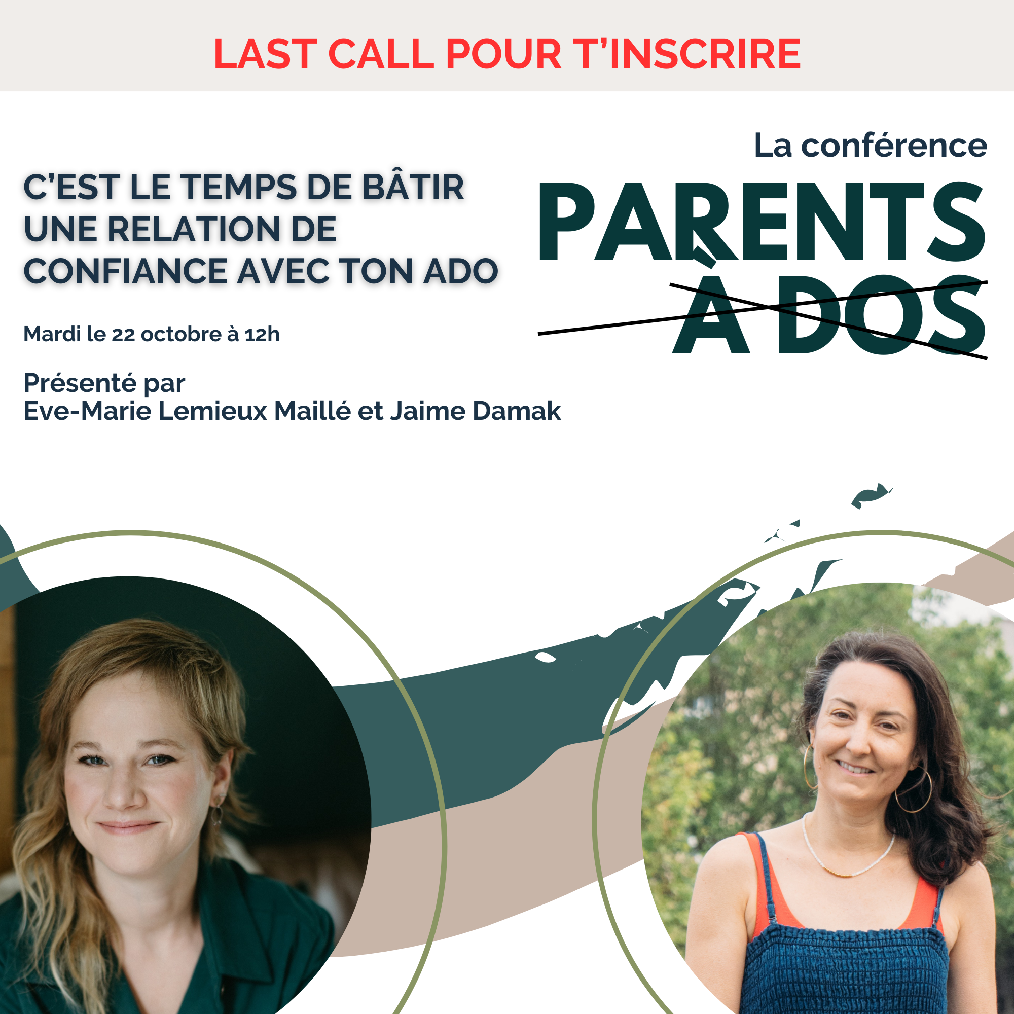 Parents - Ados : la conférence — Je suis une maman | Blogue pour les ...