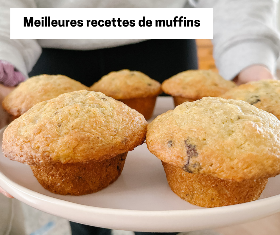 Nos meilleures recettes de muffins — Je suis une maman | Blogue pour ...