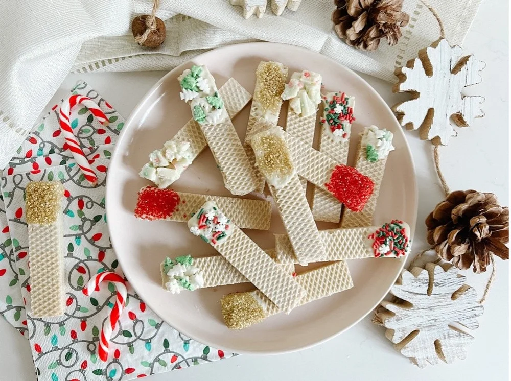 Recette : Gaufrettes / biscuits festives pour Noël et le temps des ...