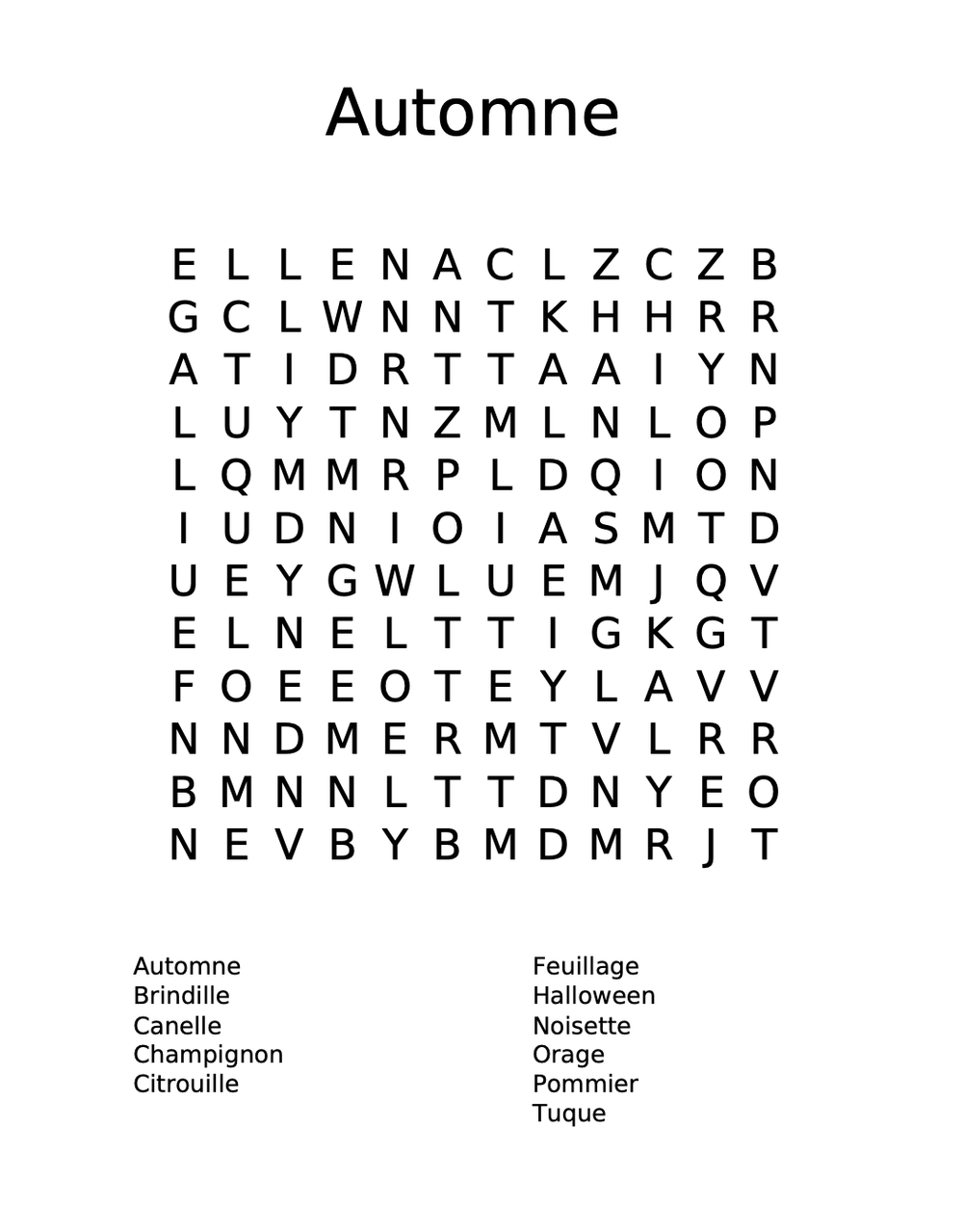 Des mots cachés pour enfants à télécharger et à imprimer GRATUITEMENT ...